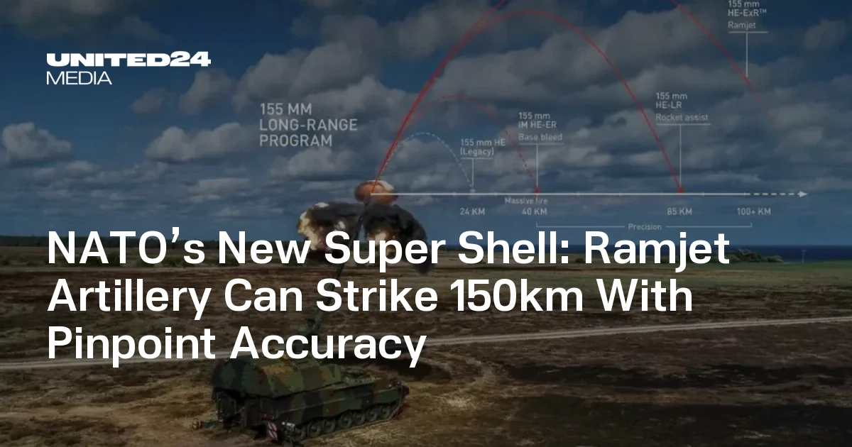 NATO’s New Super Shell: Ramjet Artillery Can Strike 150km With Pinpoint ...
