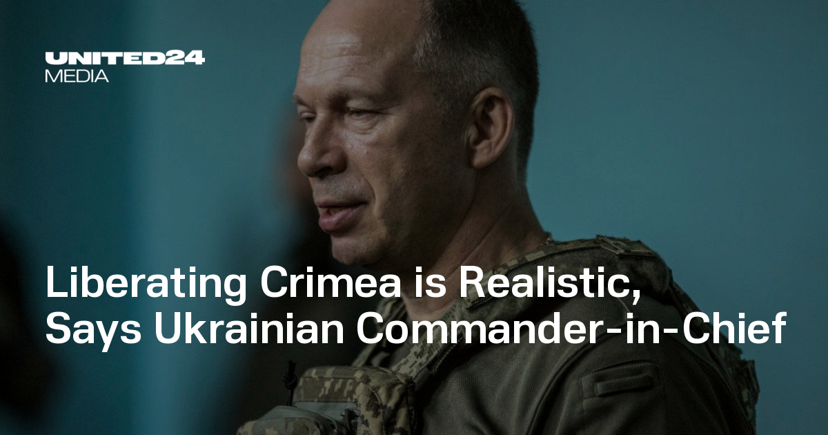 Liberating Crimea is Realistic, Says Ukrainian Commander-in-Chief ...