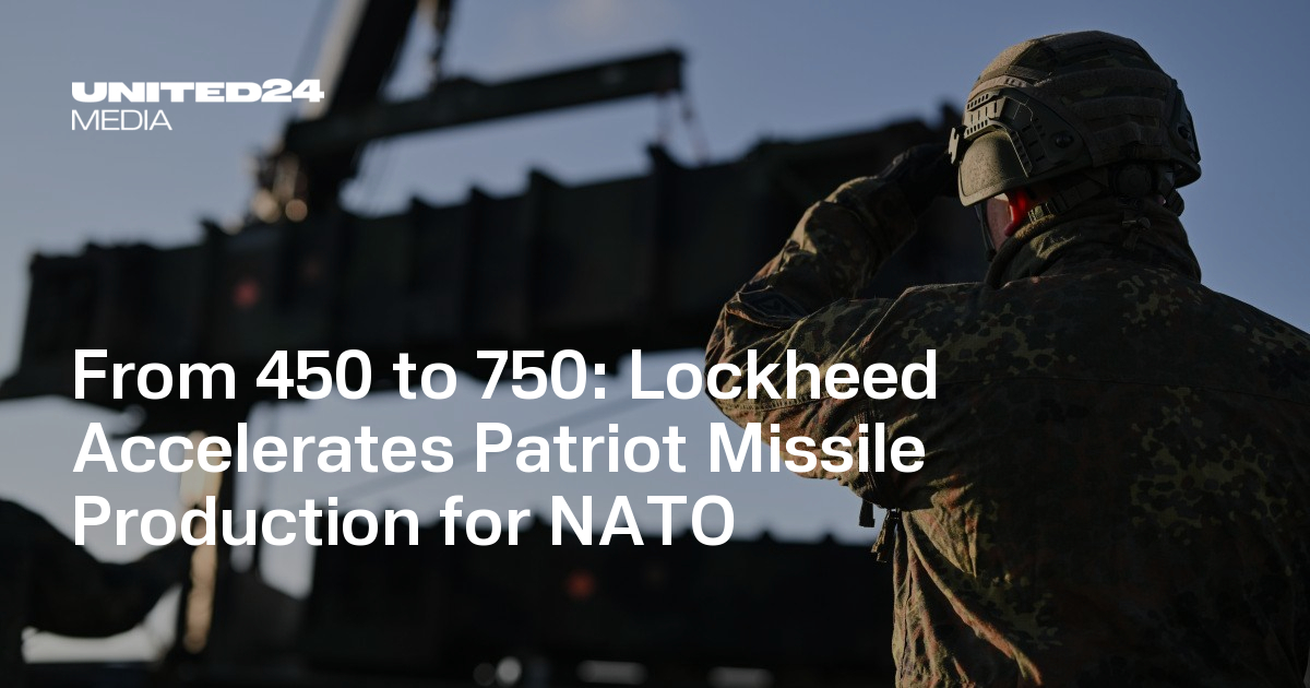From 450 to 750: Lockheed Boosts Patriot Missile Output to Meet NATO ...