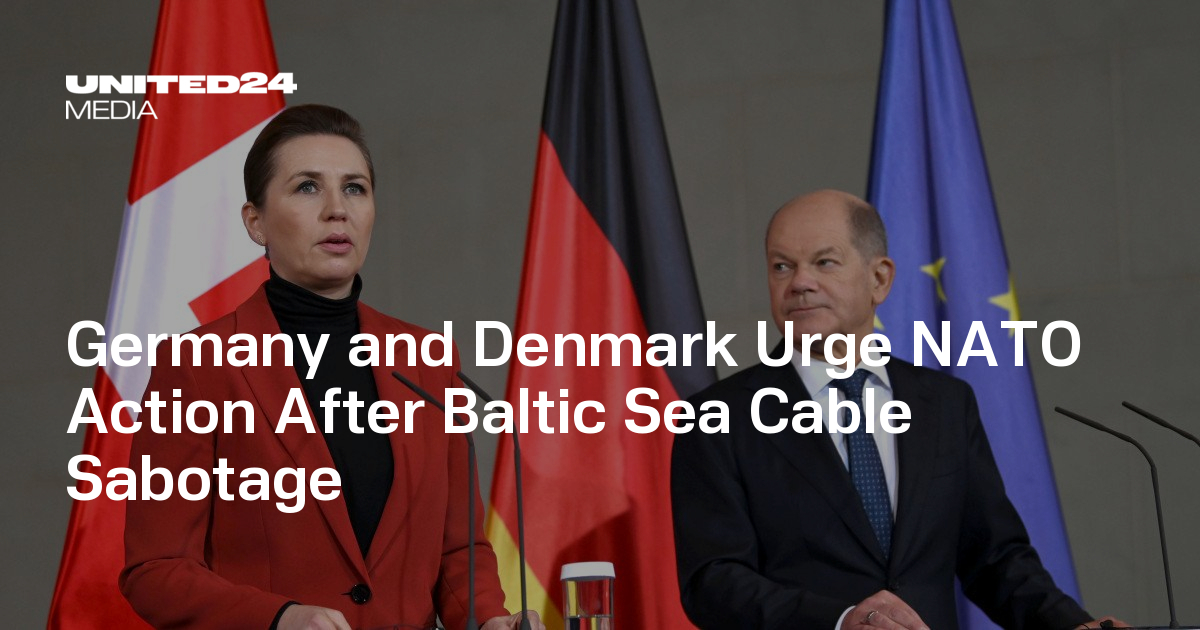 Germany and Denmark Urge NATO Action After Baltic Sea Cable Sabotage ...