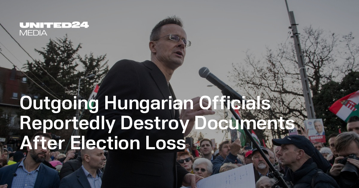 Outgoing Hungarian Officials Reportedly Destroy Documents After ...