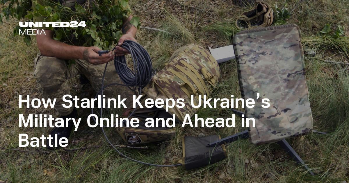 How Starlink Keeps Ukraine’s Military Online and Ahead in Battle ...
