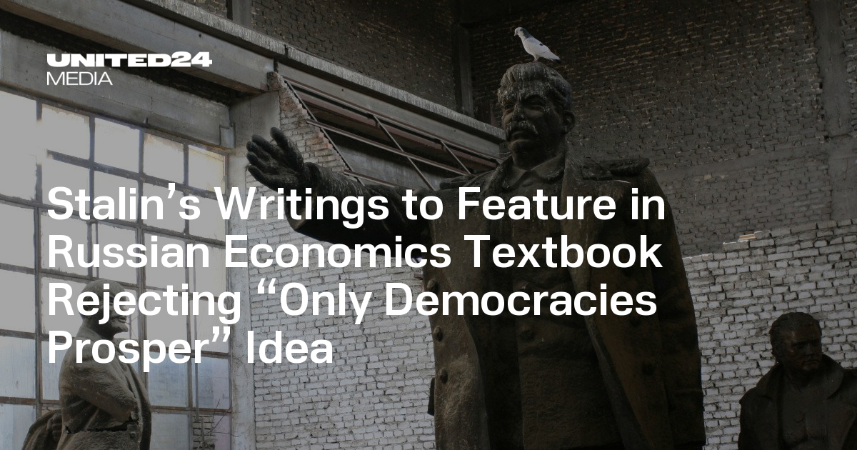 Stalin’s Writings to Feature in Russian Economics Textbook Rejecting ...