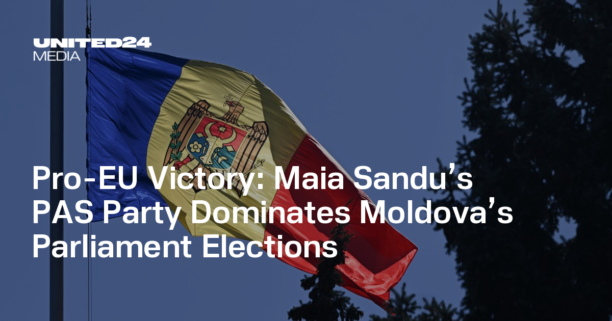 Pro-EU Victory: Maia Sandu’s PAS Party Dominates Moldova’s Parliament ...