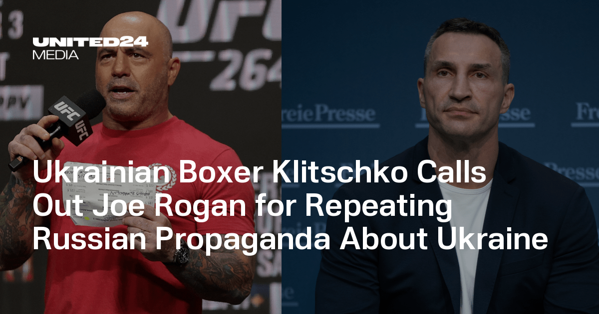 Ukrainian Boxer Klitschko Calls Out Joe Rogan for Repeating Russian ...