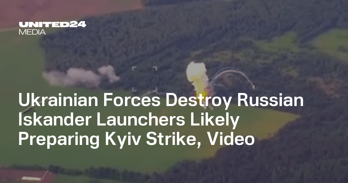 Ukrainian Forces Destroy Russian Iskander Launchers Likely Preparing ...