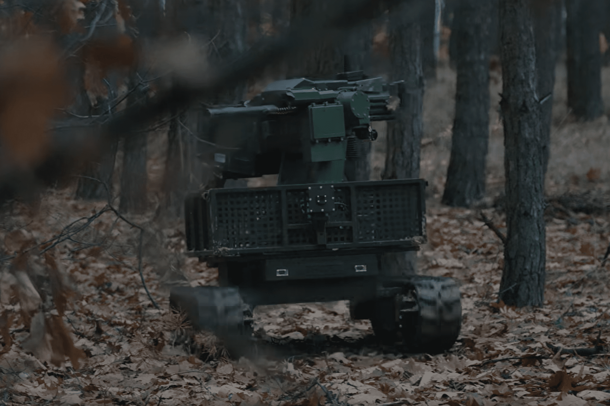 This Ukrainian Mk 19-Armed Combat Robot Can Kill by Coordinates Alone ...