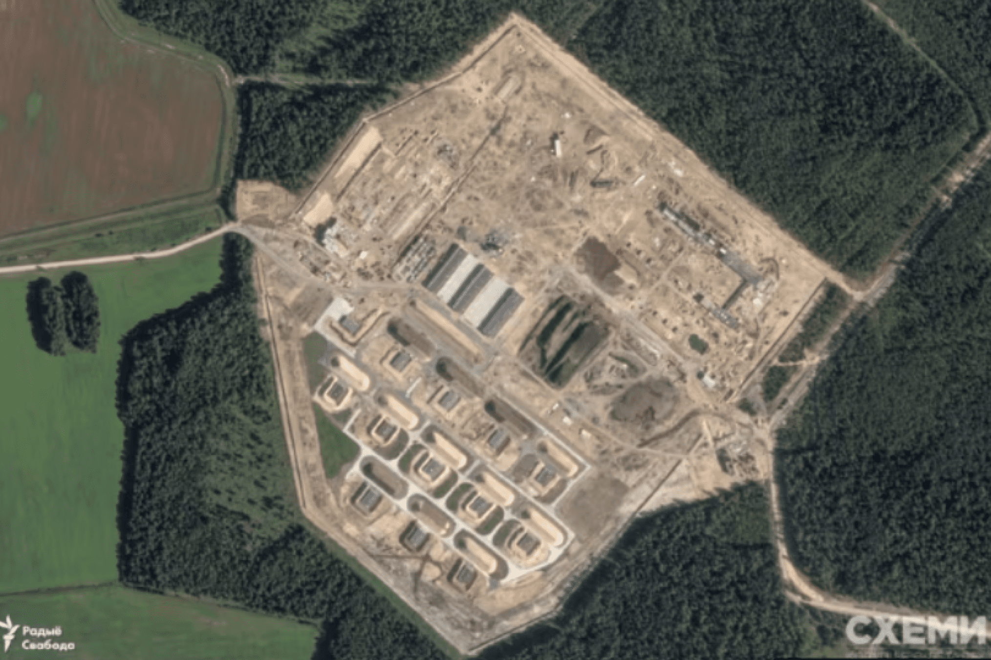 New Military Base Under Construction in Belarus May Host Russian ...