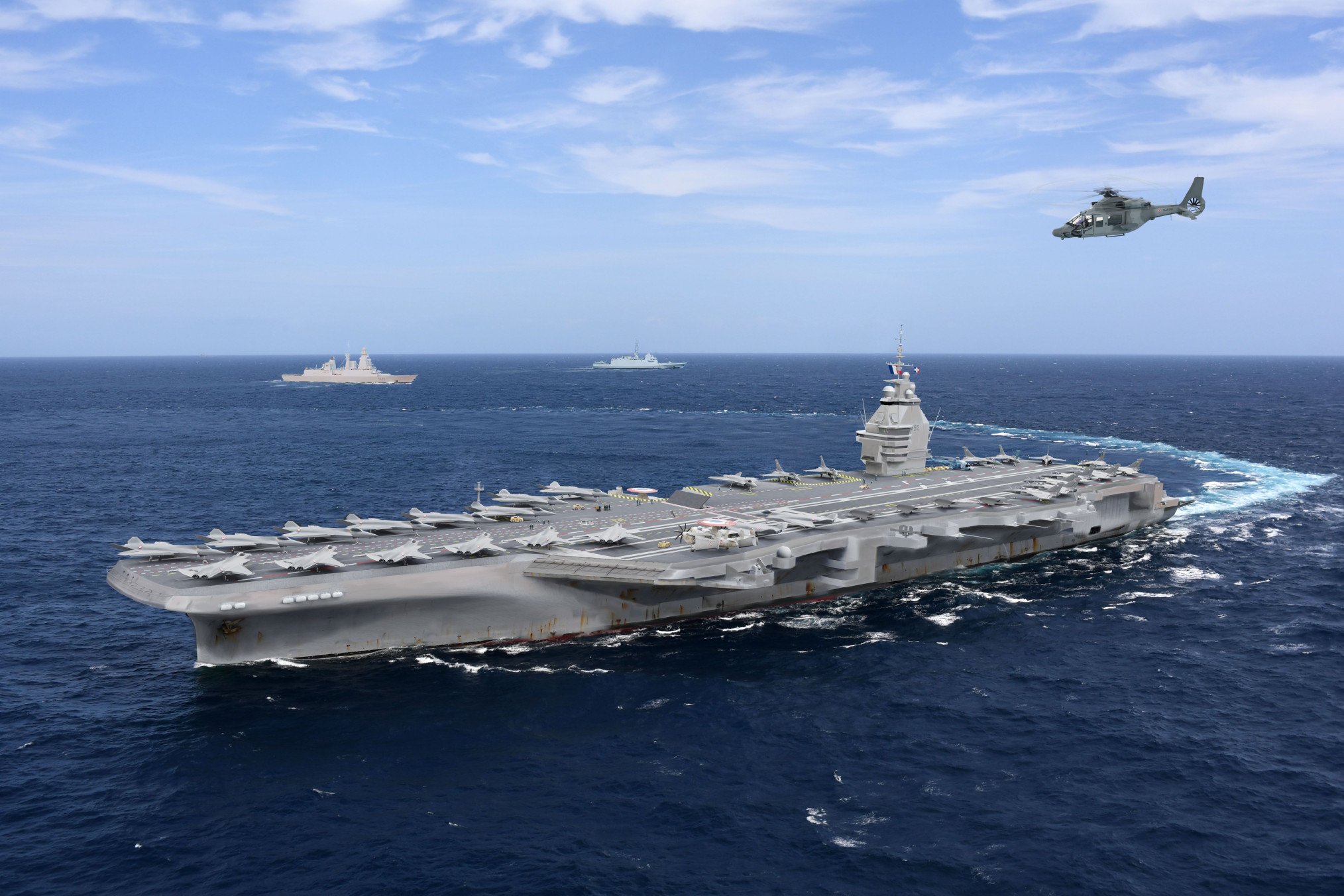 France to Build Europe’s Largest Warship—A Nuclear Aircraft Carrier ...