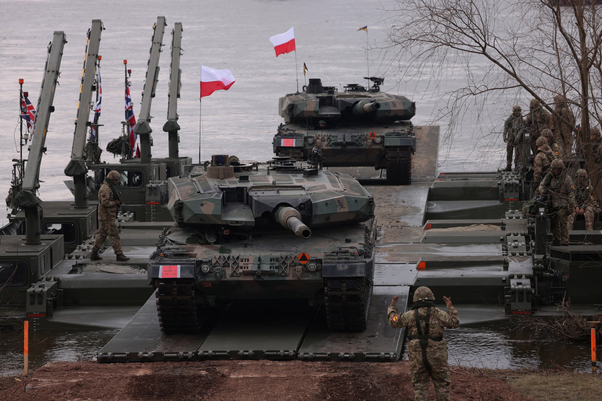Poland Moves Military to Belarus Border Following Overnight Drone ...