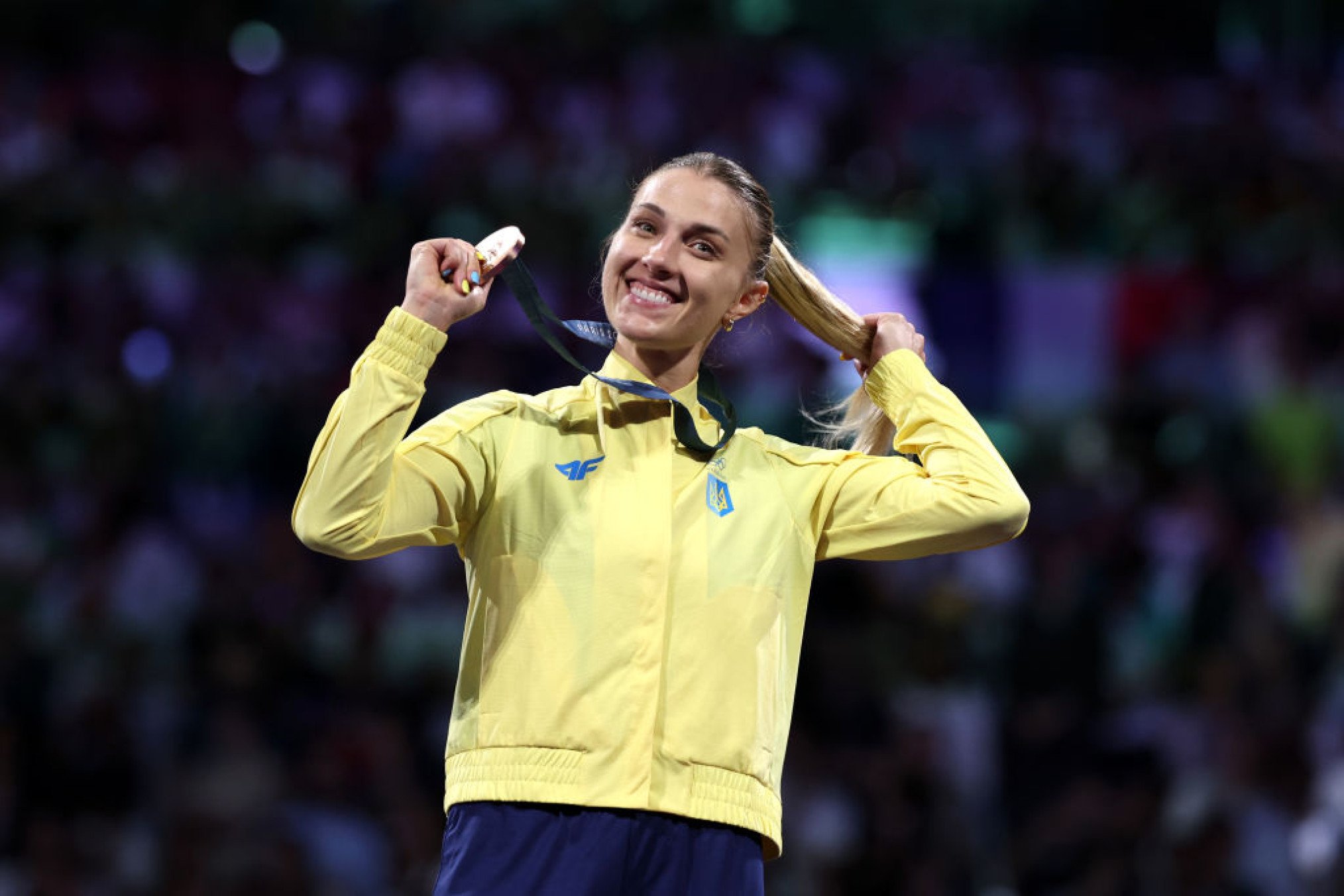 Paris Olympics: Olga Kharlan Earns Bronze, Ties for Most Olympic Medals ...