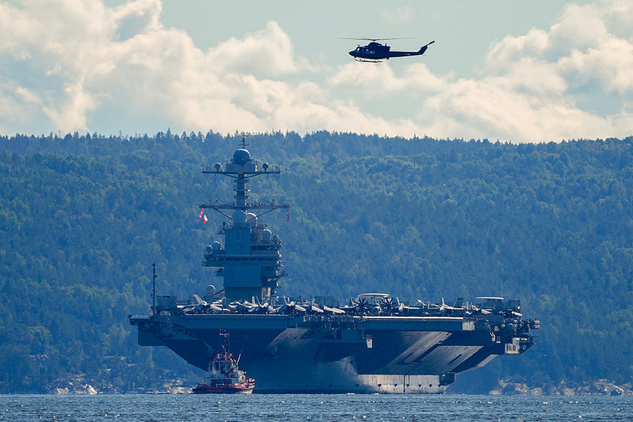 NATO Warships, Led by USS Gerald R. Ford, Launch Major Naval Drills to ...