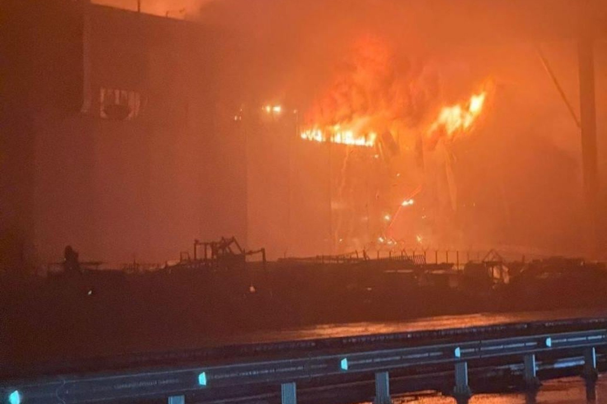 Fire Spreads Across 5,000 Square Meters at Drone Assembly Site in ...