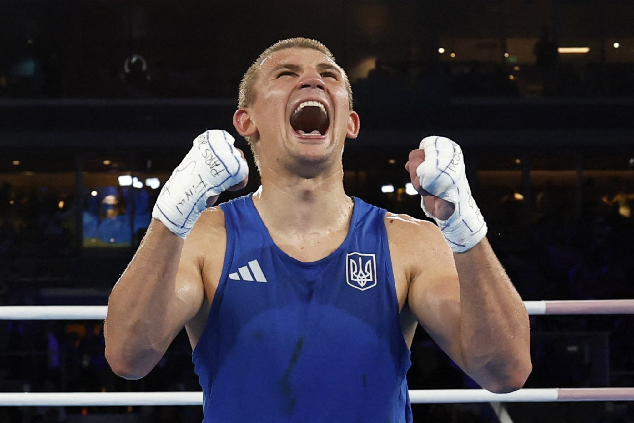 Ukrainian Boxer Oleksandr Khyzhniak Secures Gold for Ukraine at 2024 ...