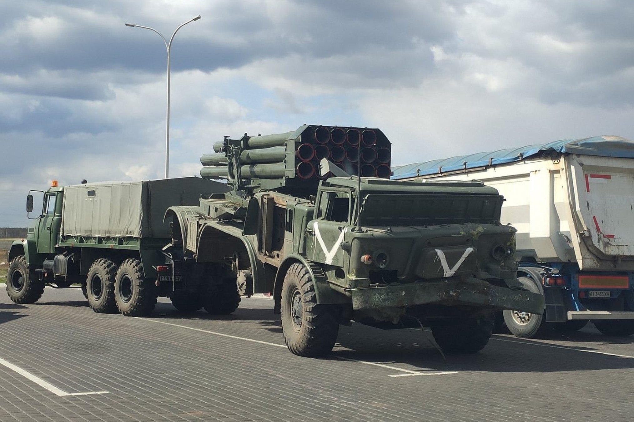 Ukrainian Precision Drone Attack Wipes Out Russian BM-27 Uragan Rocket ...