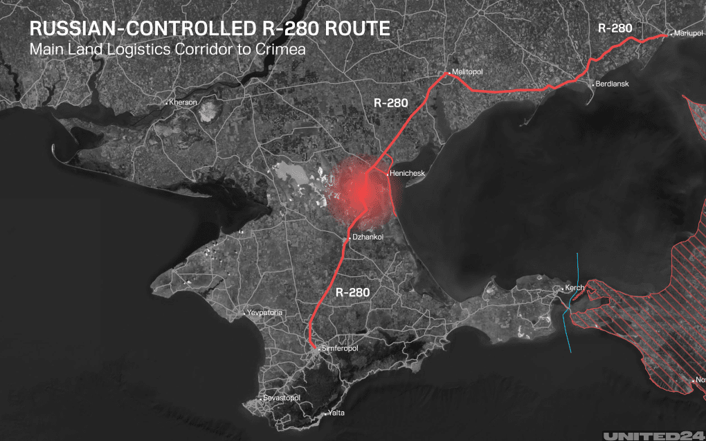 Ukraine Hits Second Crimea Supply Bridge in Just Three Days — UNITED24 ...