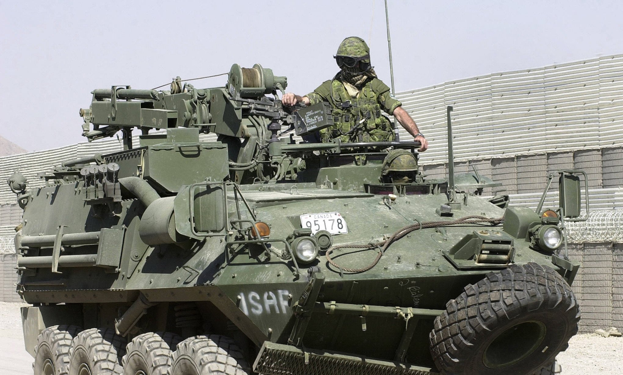 Meet the Bison and Coyote: Canadian Armored Vehicles En Route to ...