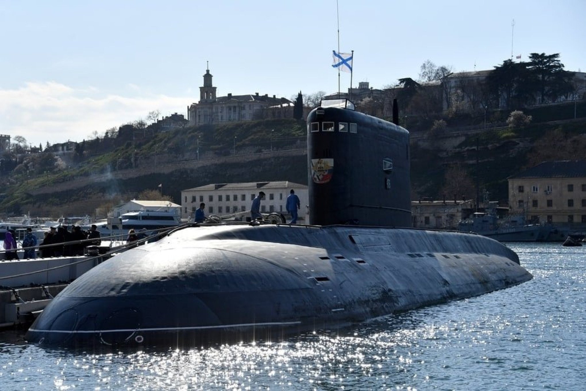 Ukraine Hits Russian Submarine With Underwater Drone “Sub Sea Baby” in ...