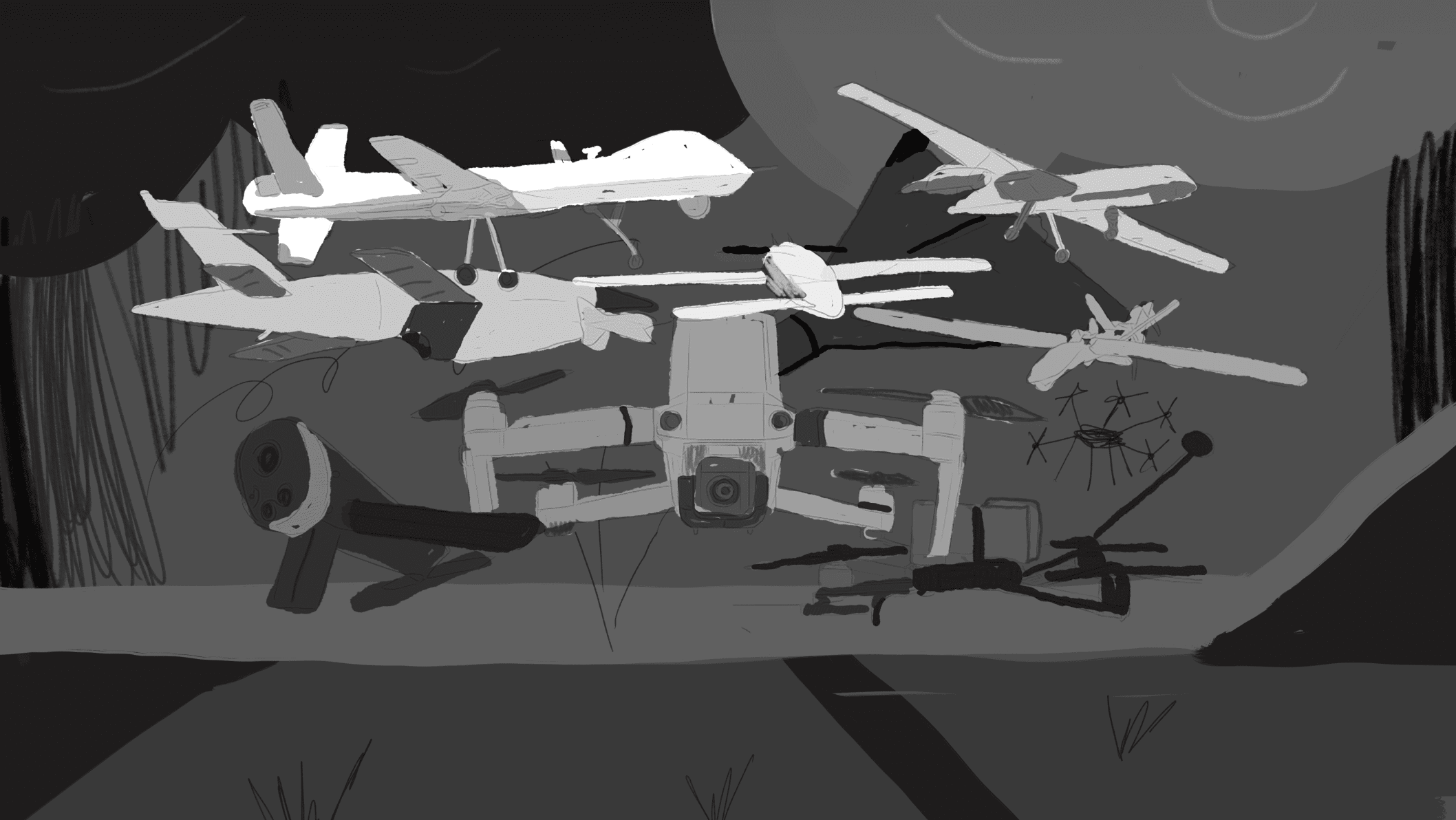 French Firm Alta Ares Starts Producing X-Wing Interceptor Drone Proven ...