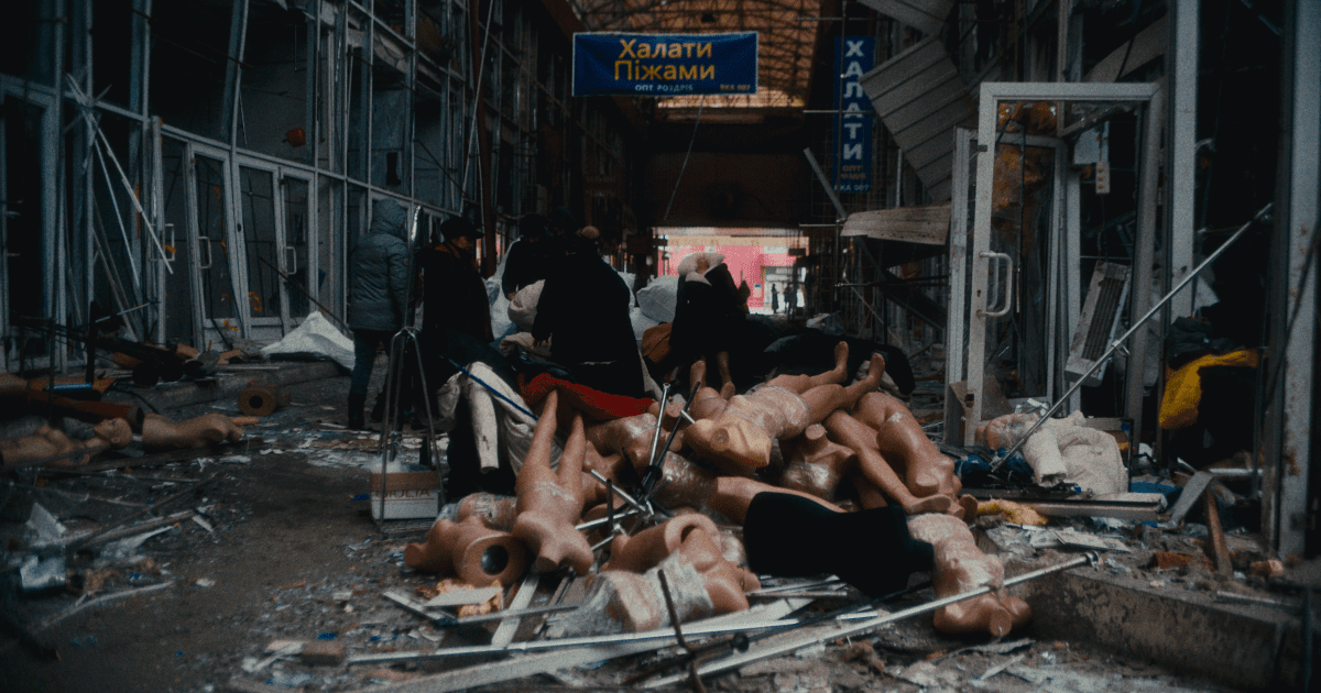 Photo of the Day: Aftermath of Russian Drone Strike on Kharkiv’s ...