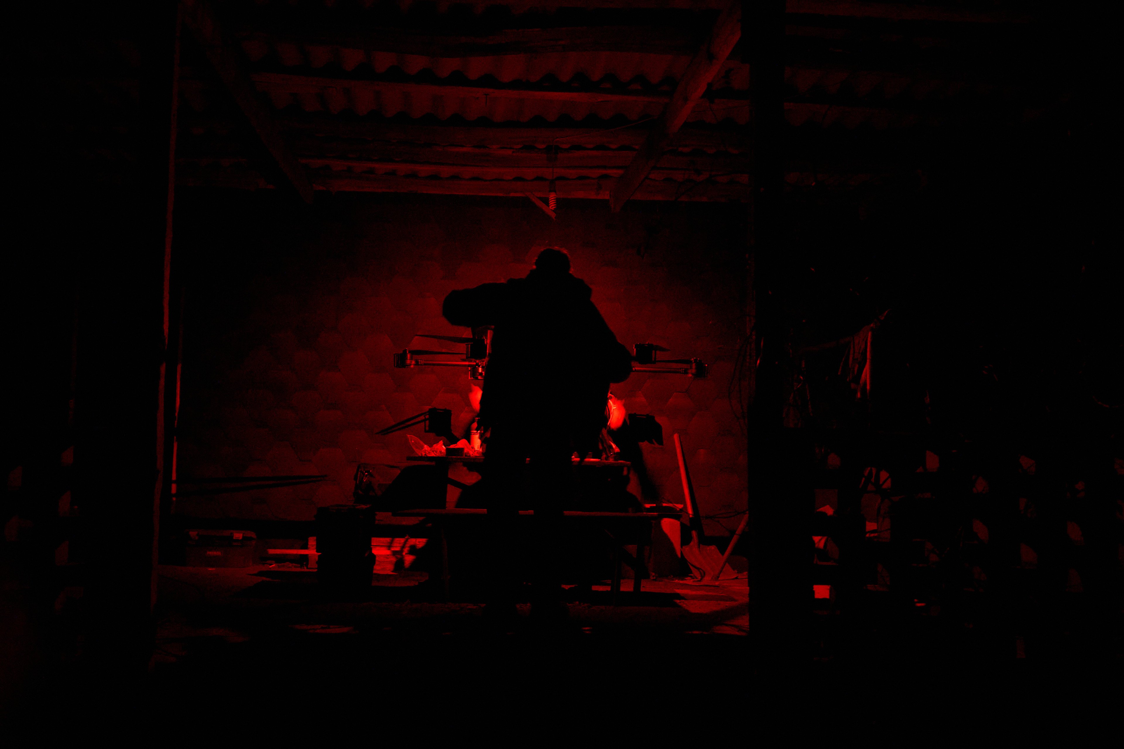 Vampire Drone Deployment: Ukrainian Soldiers Tackle Nighttime Battles ...