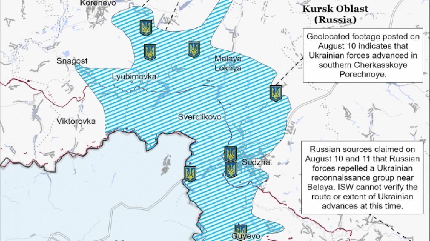 Kursk Region Incursion Allowed Ukraine to Seize Initiative in One ...